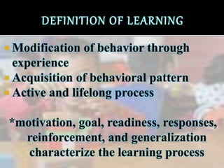 Principles and methodology of teaching and learning | PPTX