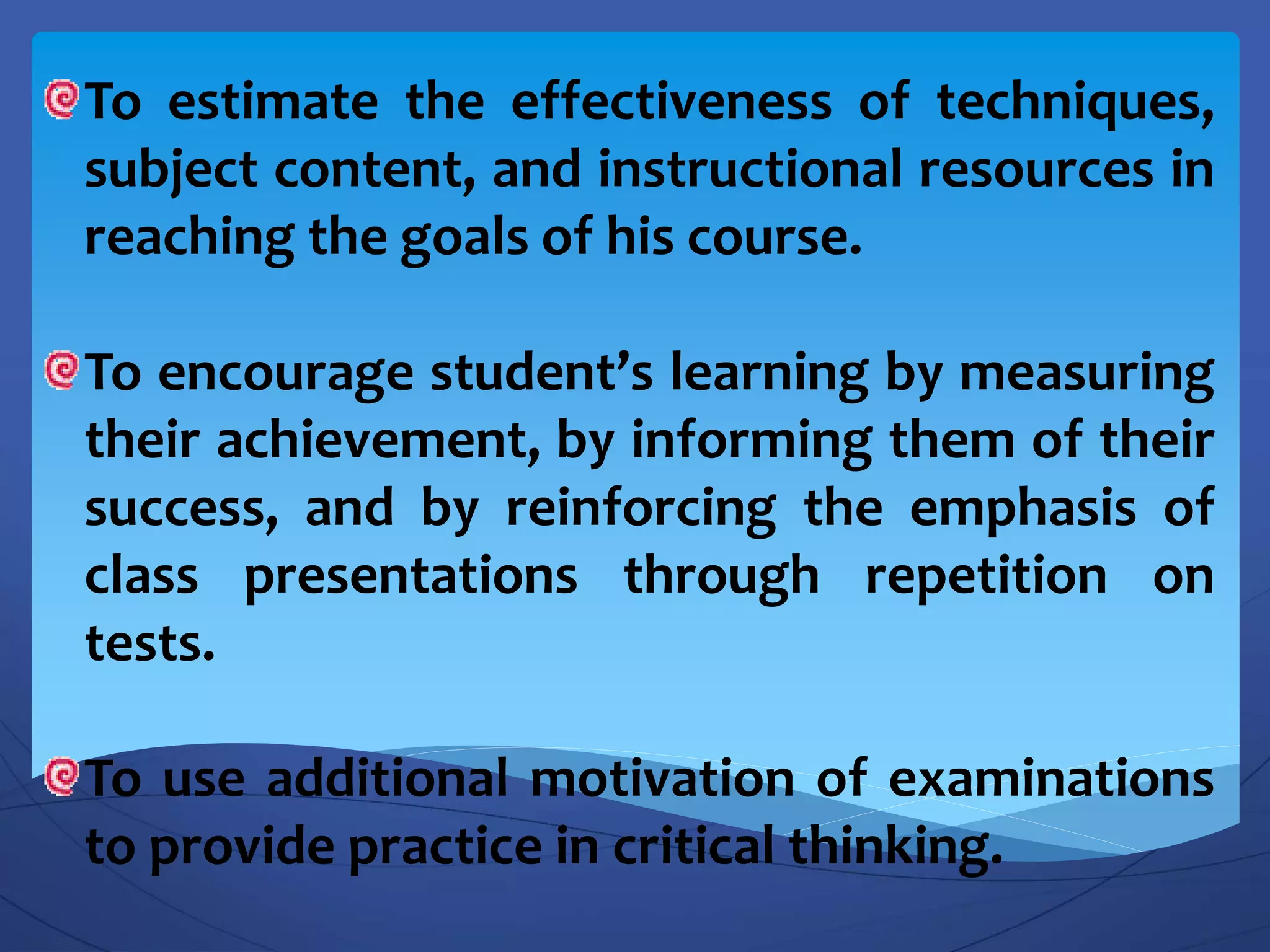 roles of evaluation | PPTX
