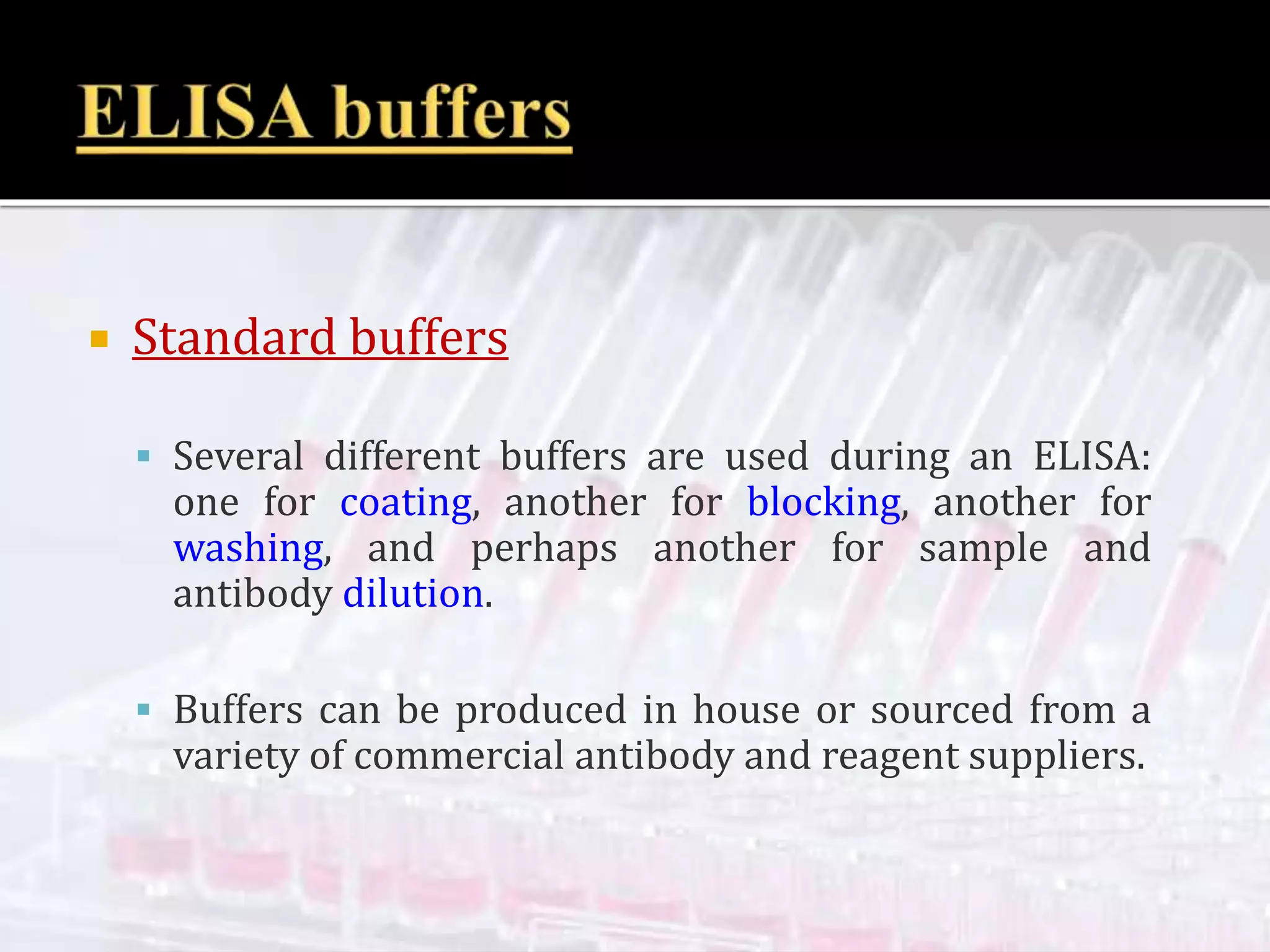 Principles and methods of elisa, fpia, | PPTX