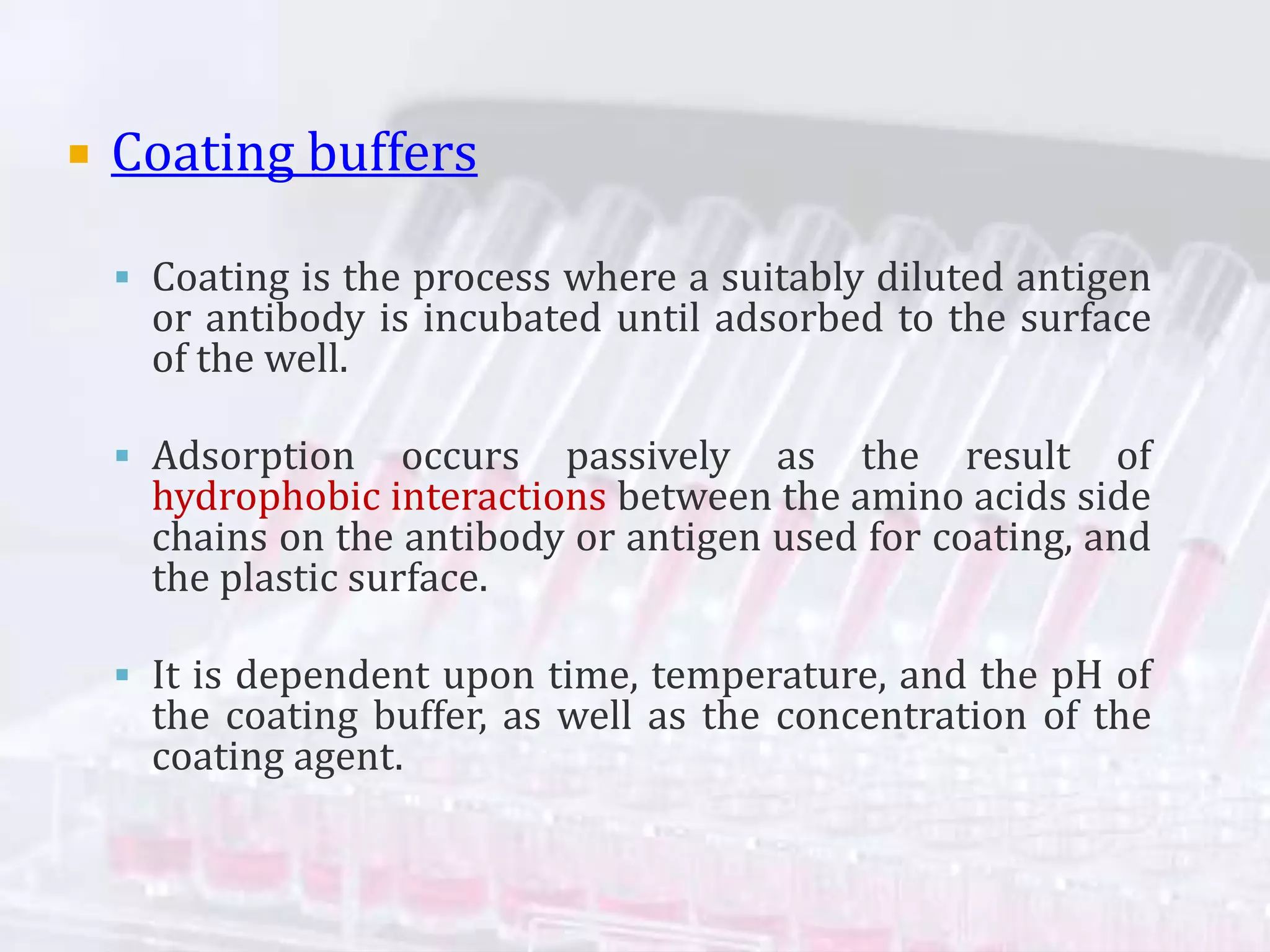 Principles and methods of elisa, fpia, | PPTX