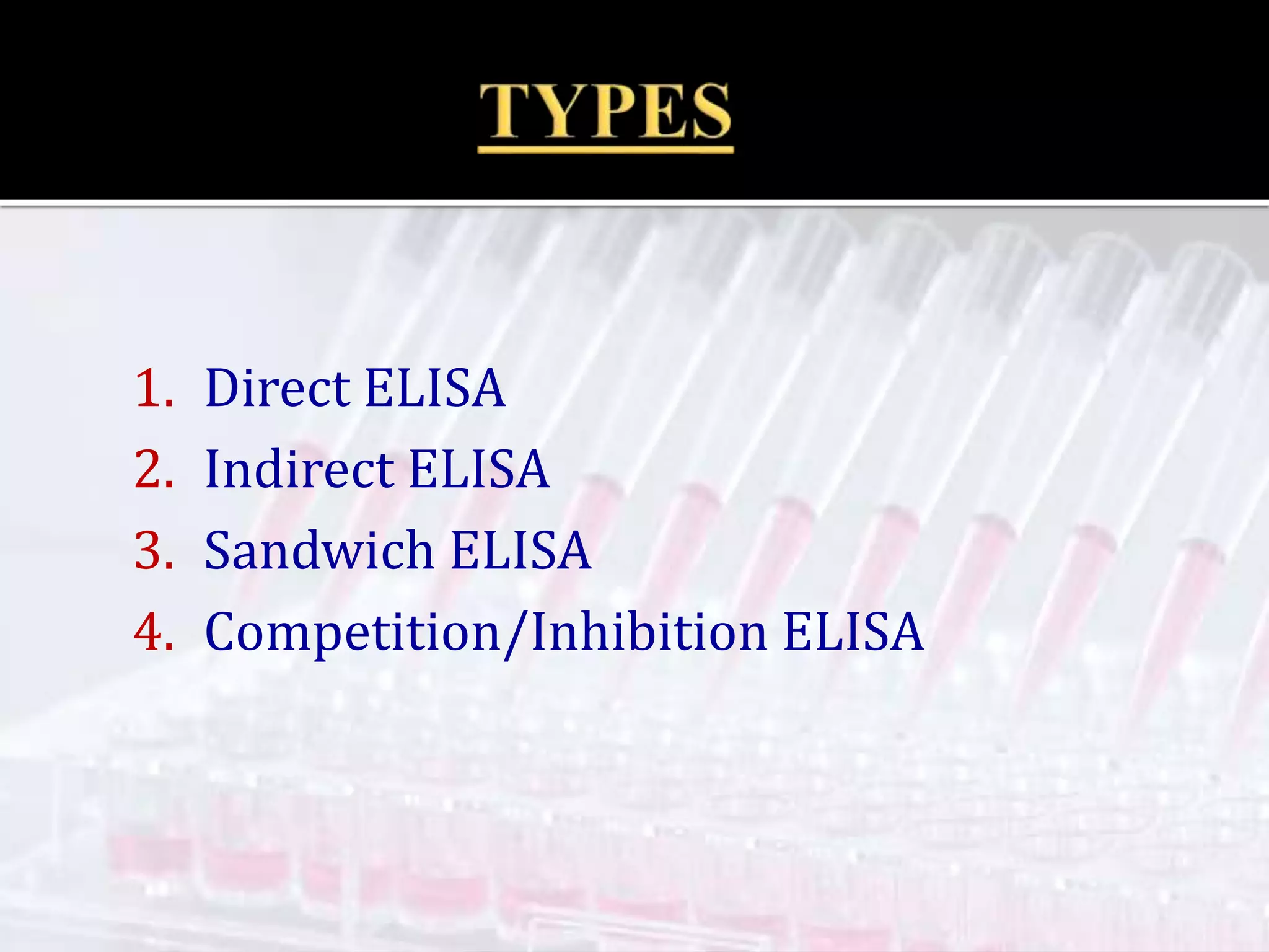 Principles and methods of elisa, fpia, | PPTX