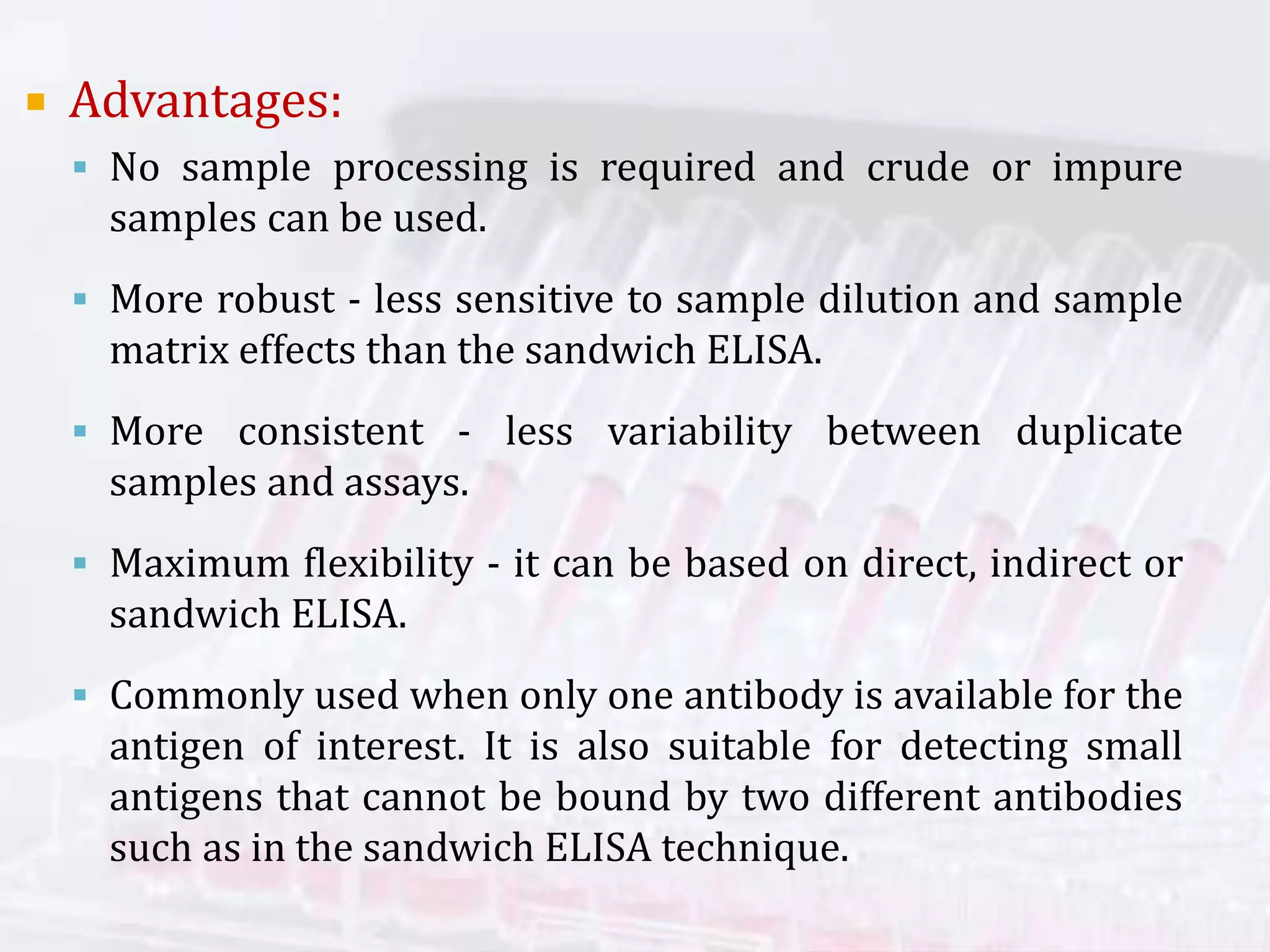 Principles and methods of elisa, fpia, | PPTX