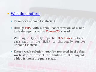 Principles and methods of elisa, fpia, | PPTX