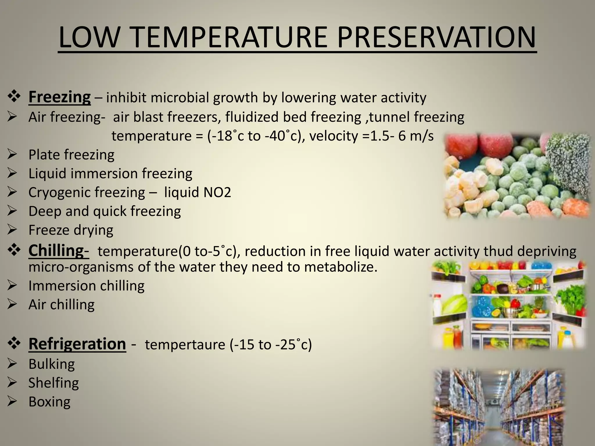 Principles and methods of food preservation | PPTX
