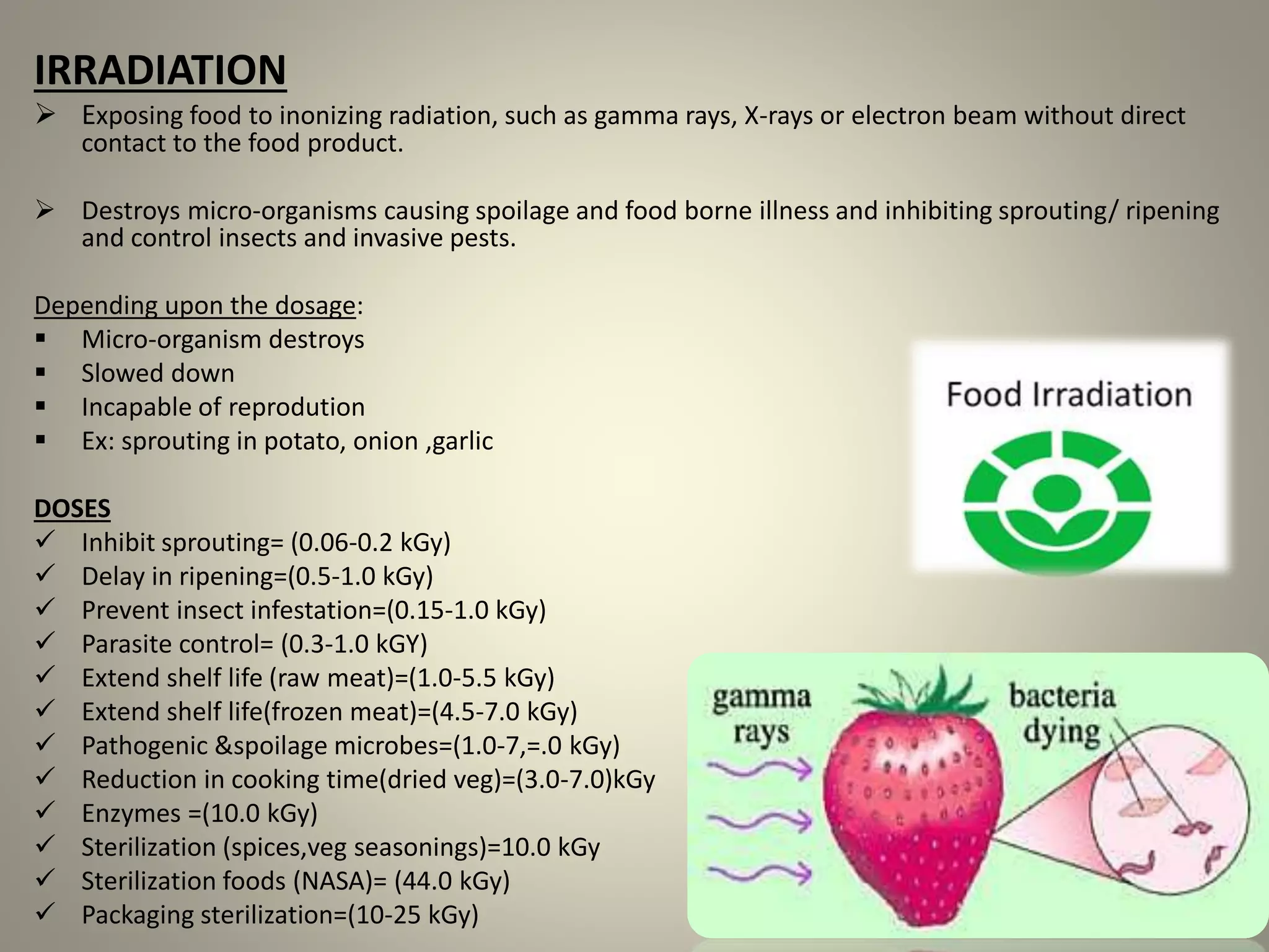 Principles and methods of food preservation | PPTX