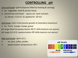 Principles and methods of food preservation | PPTX