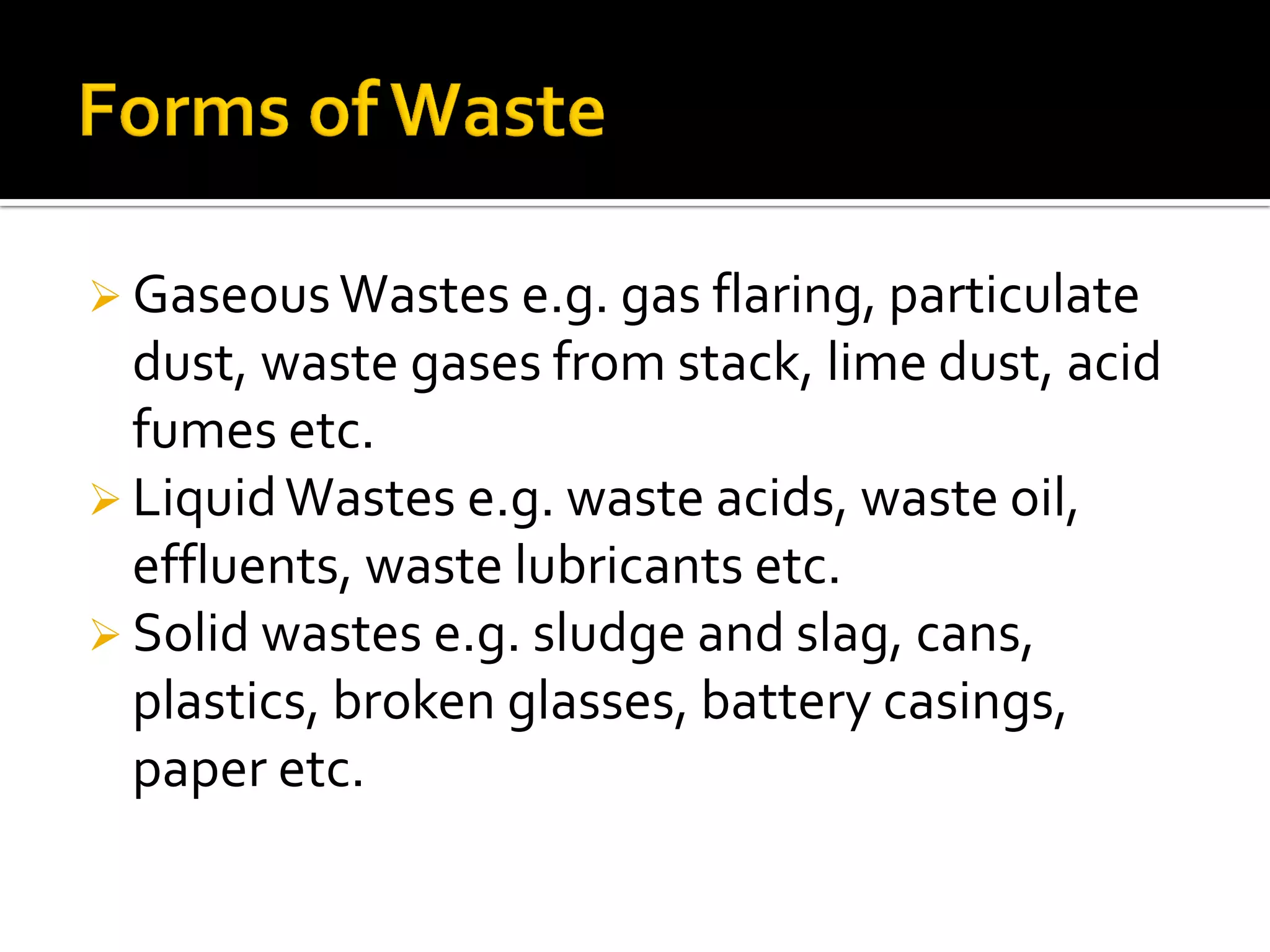 Principles and Methods of Waste Management in the Process Industry | PDF