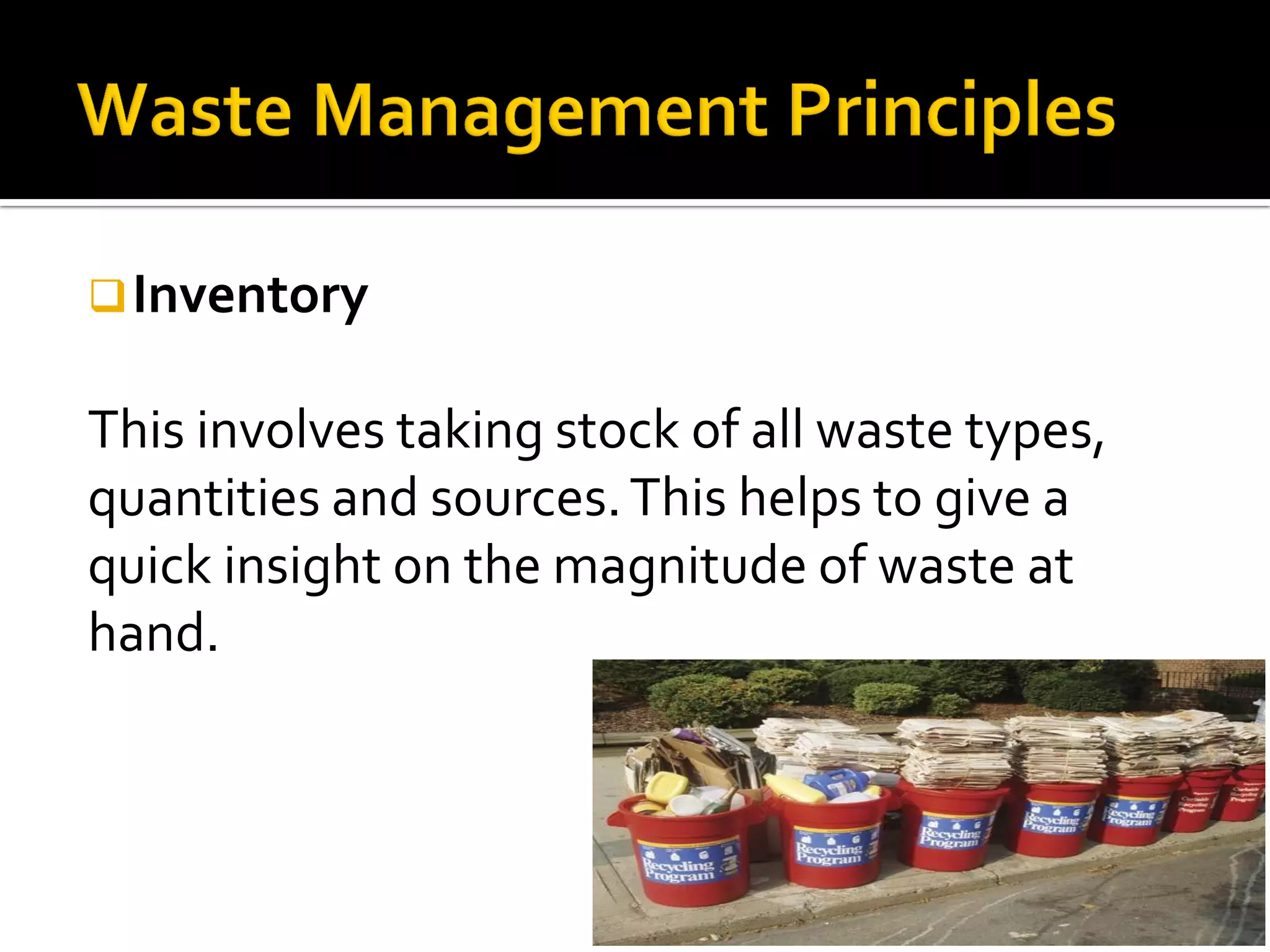 Principles and Methods of Waste Management in the Process Industry | PDF