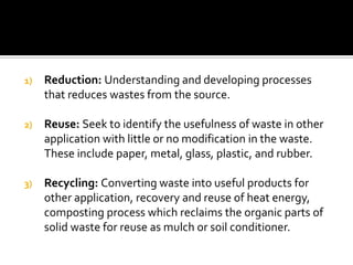 Principles and Methods of Waste Management in the Process Industry | PDF