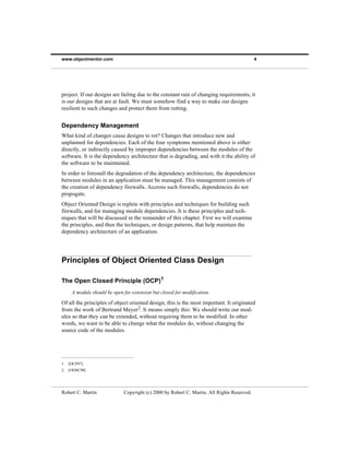 Principles and patterns | PDF