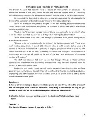 Principles and Practice of Management | PDF