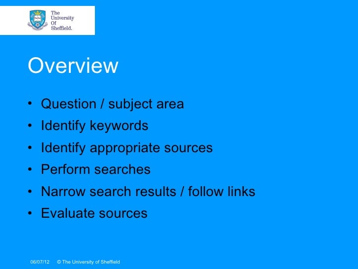 Principles and practice of searching the literature bmedsci