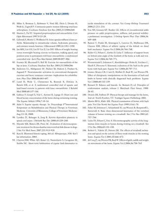 Principles and practice of therapeutic exercise for horses | PDF