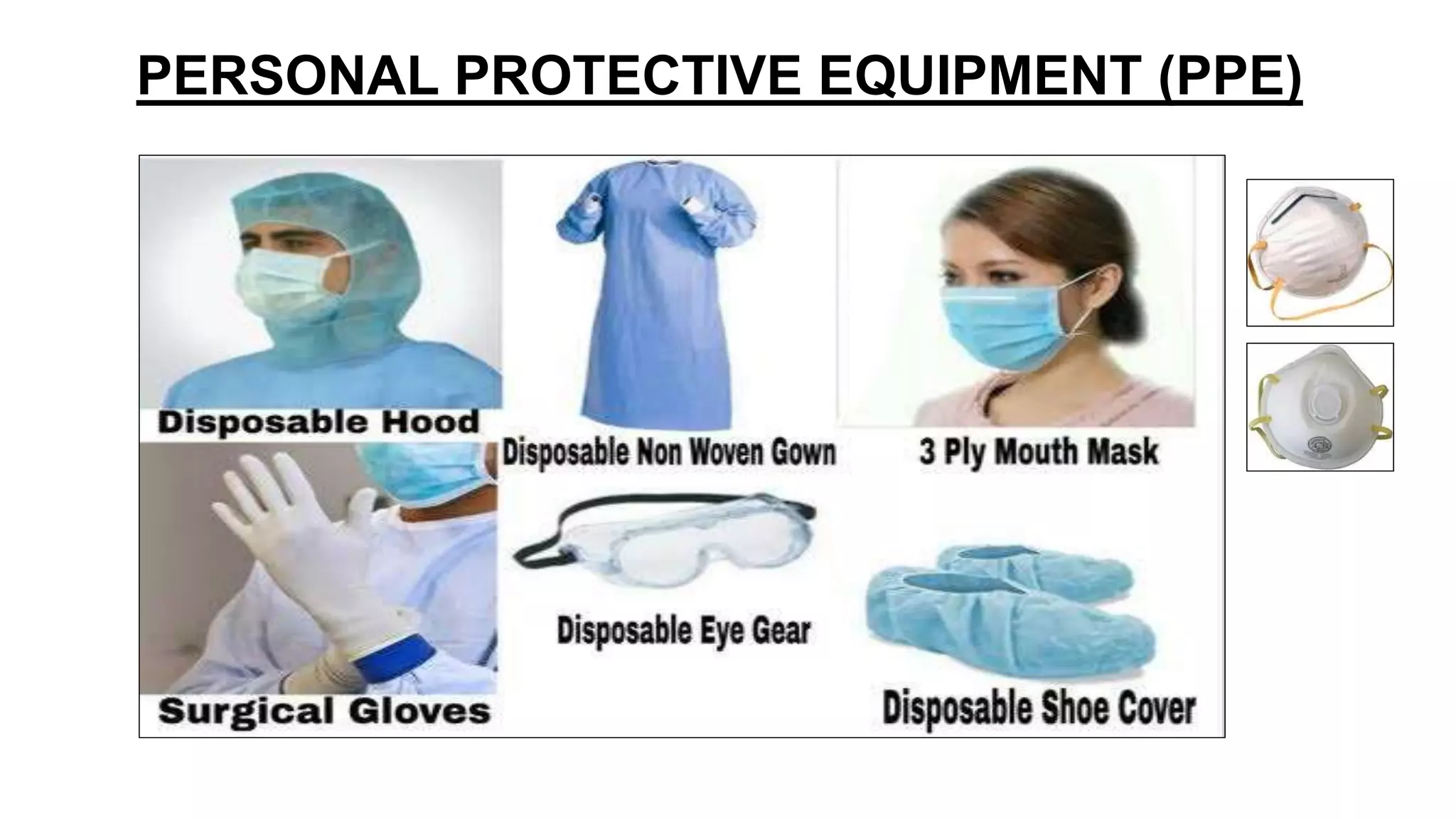 Principles and practices in hospital infection control | PPTX