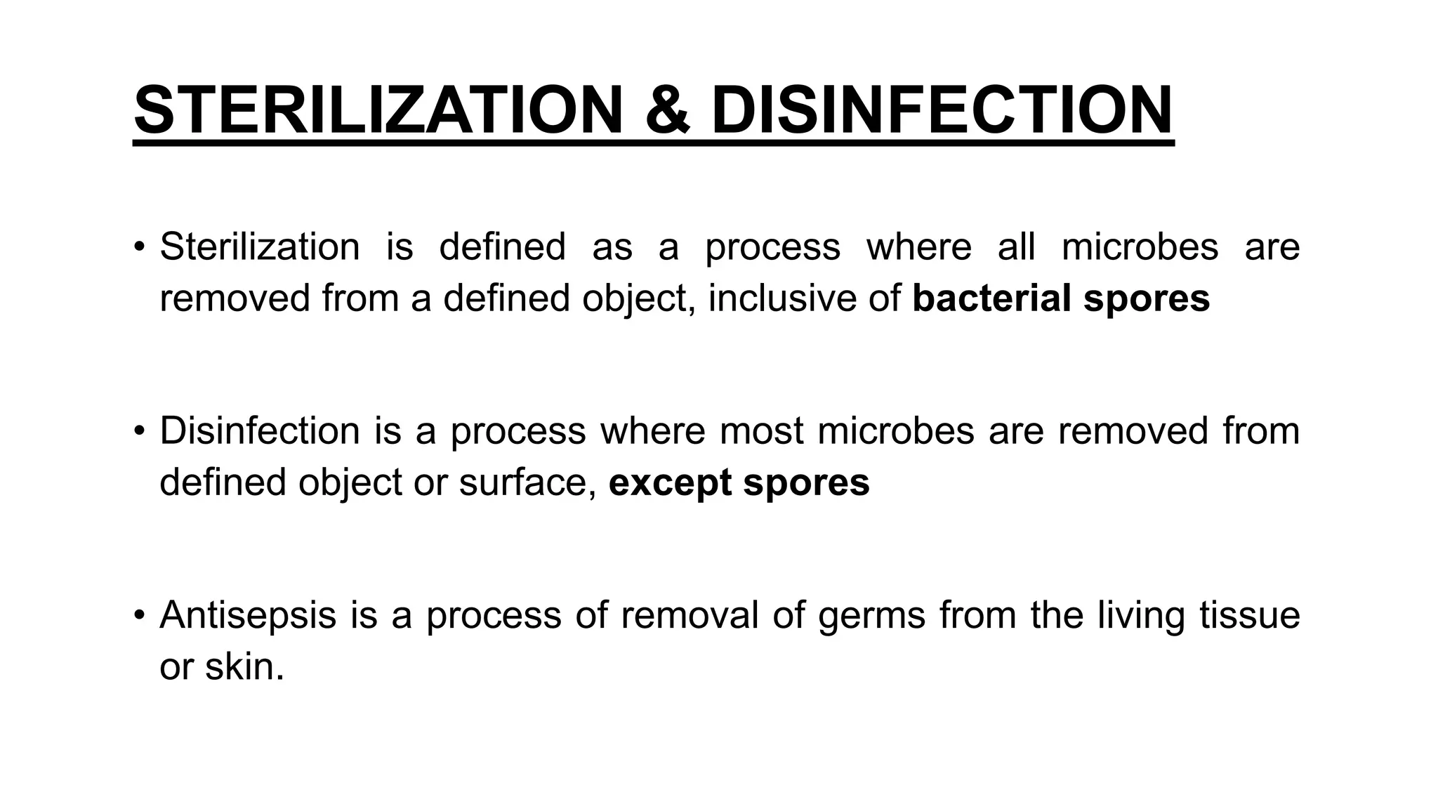 Principles and practices in hospital infection control | PPTX