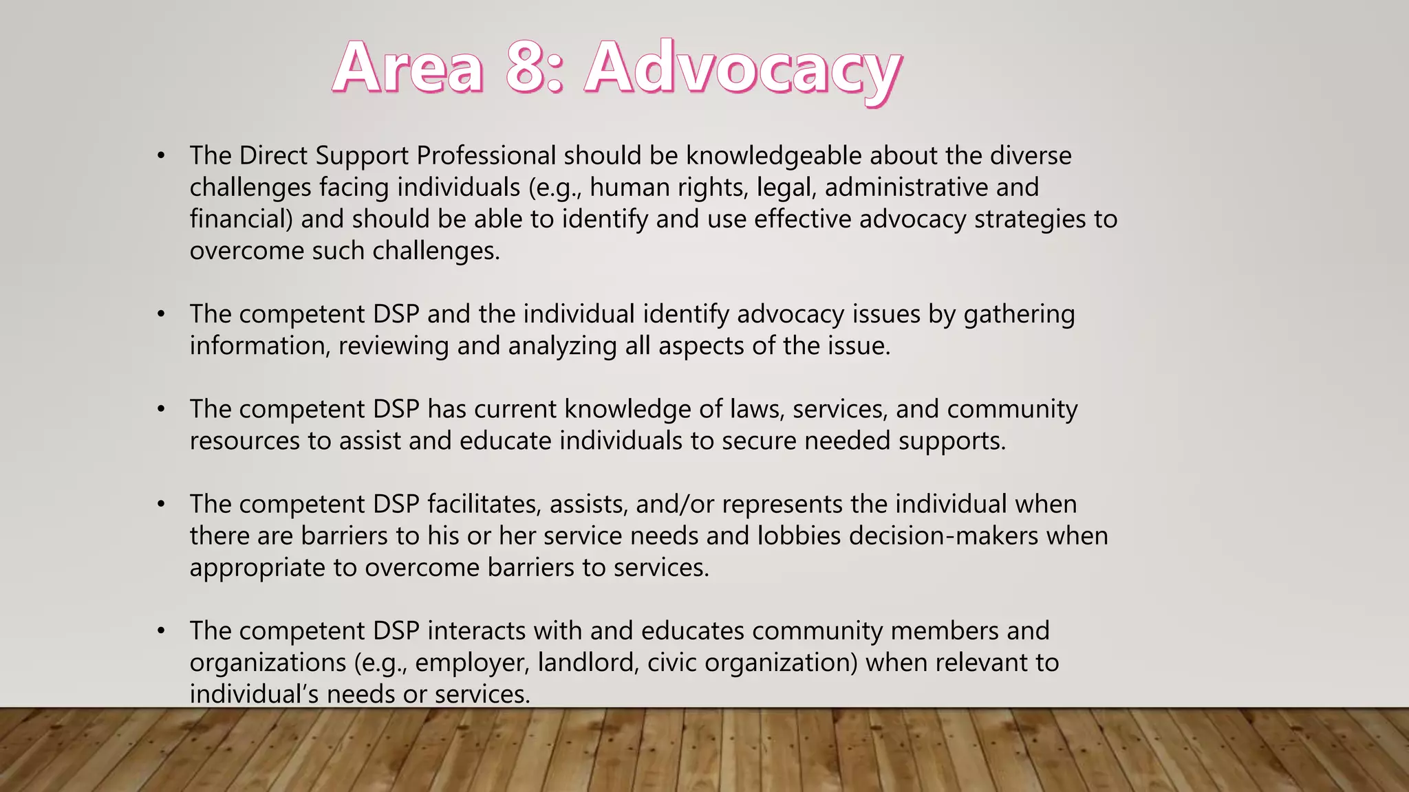 Principles and practices of effective direct supports | PPTX