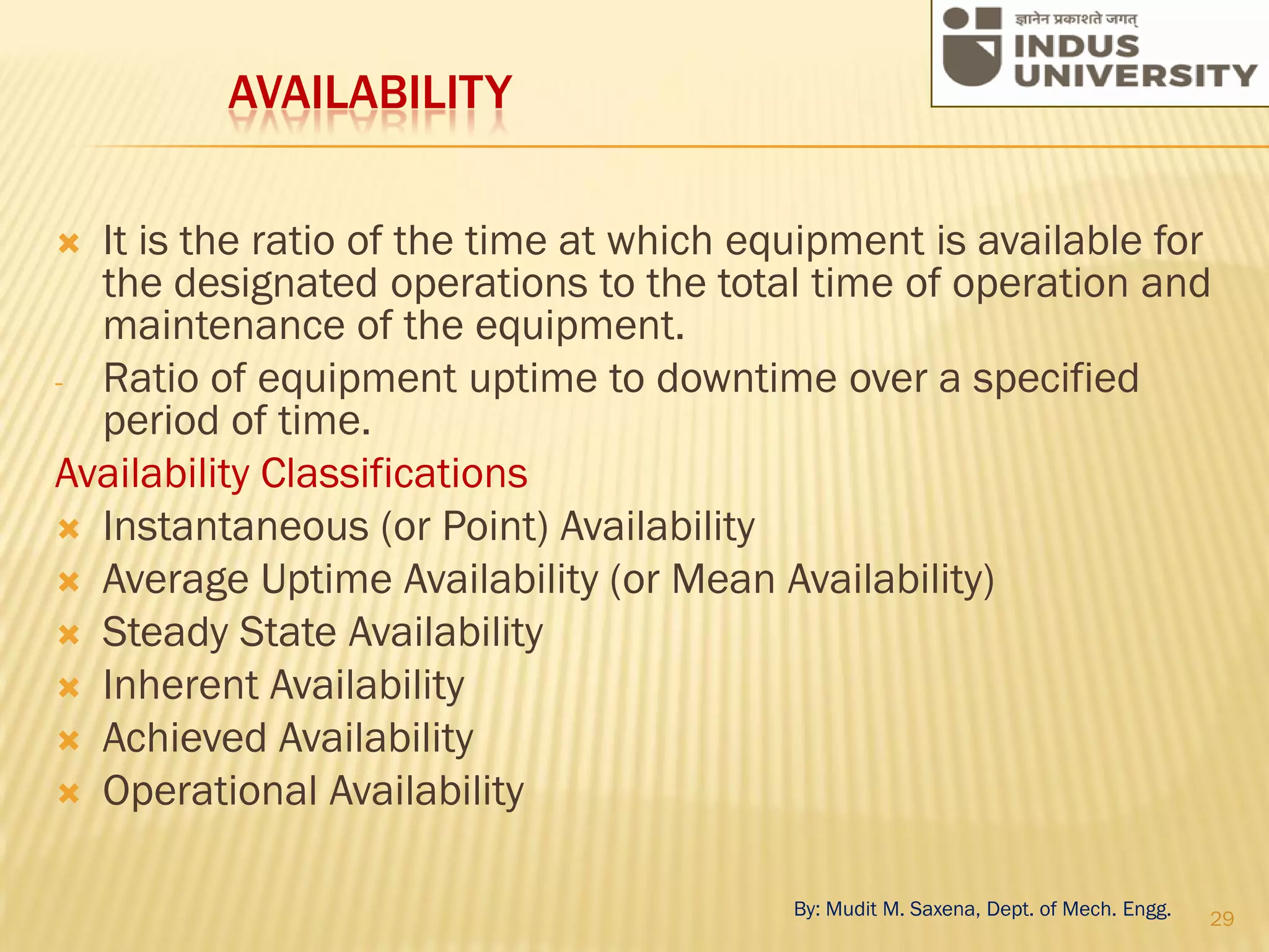 Principles and practices of maintenance planning | PDF