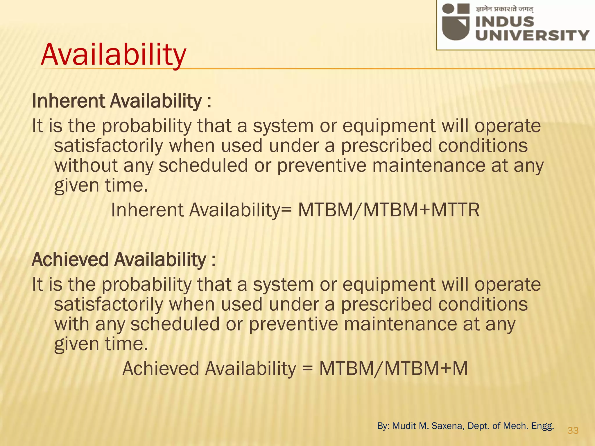 Principles and practices of maintenance planning | PDF