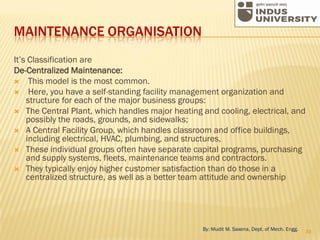 Principles and practices of maintenance planning | PDF