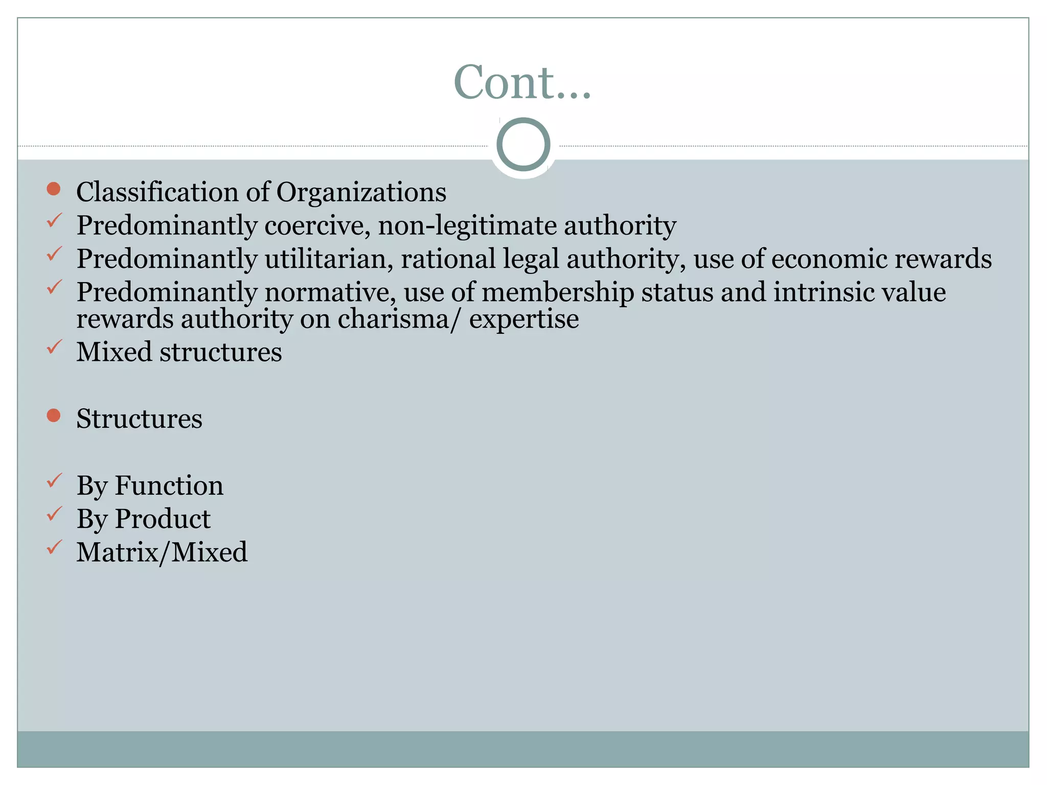 Principles and practices of management | PPT