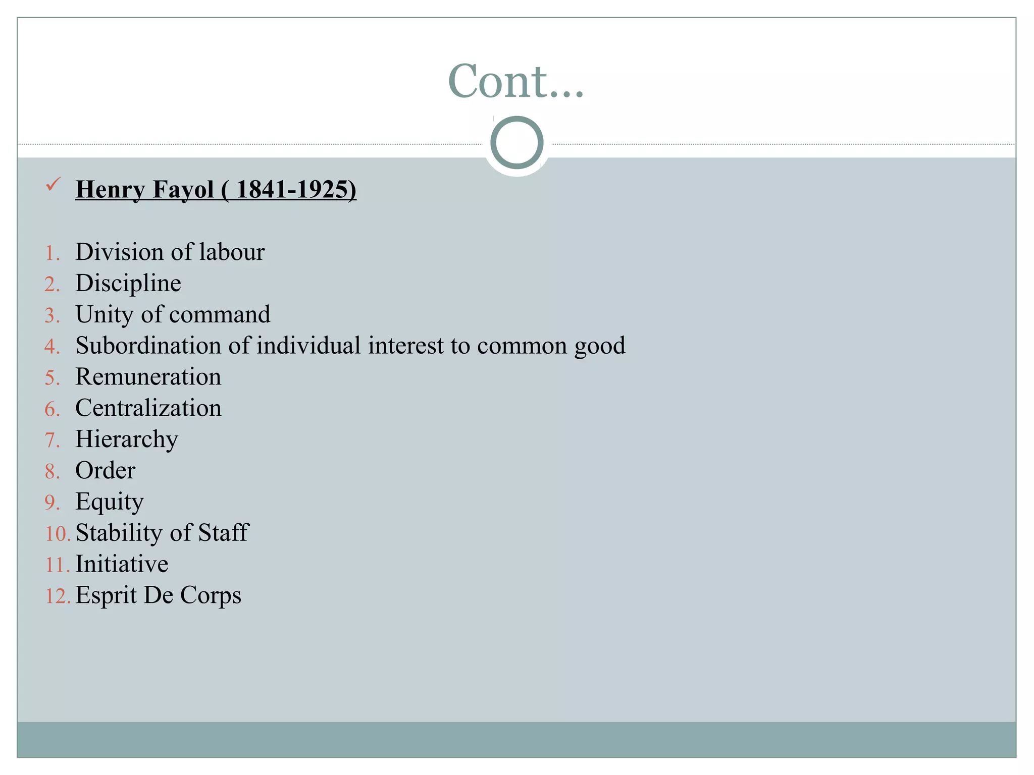 Principles and practices of management | PPT