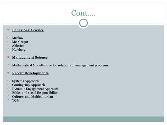 Principles and practices of management | PPT