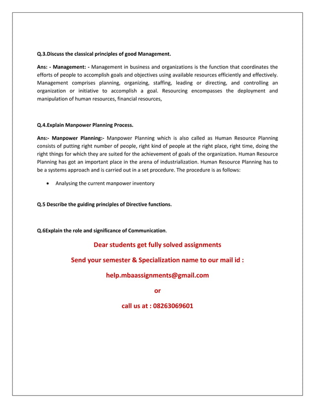 Principles and practices of management | PDF