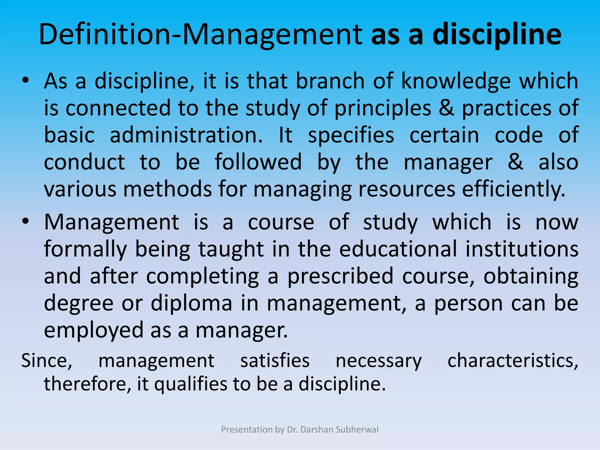Principles and Practices of management | PPTX