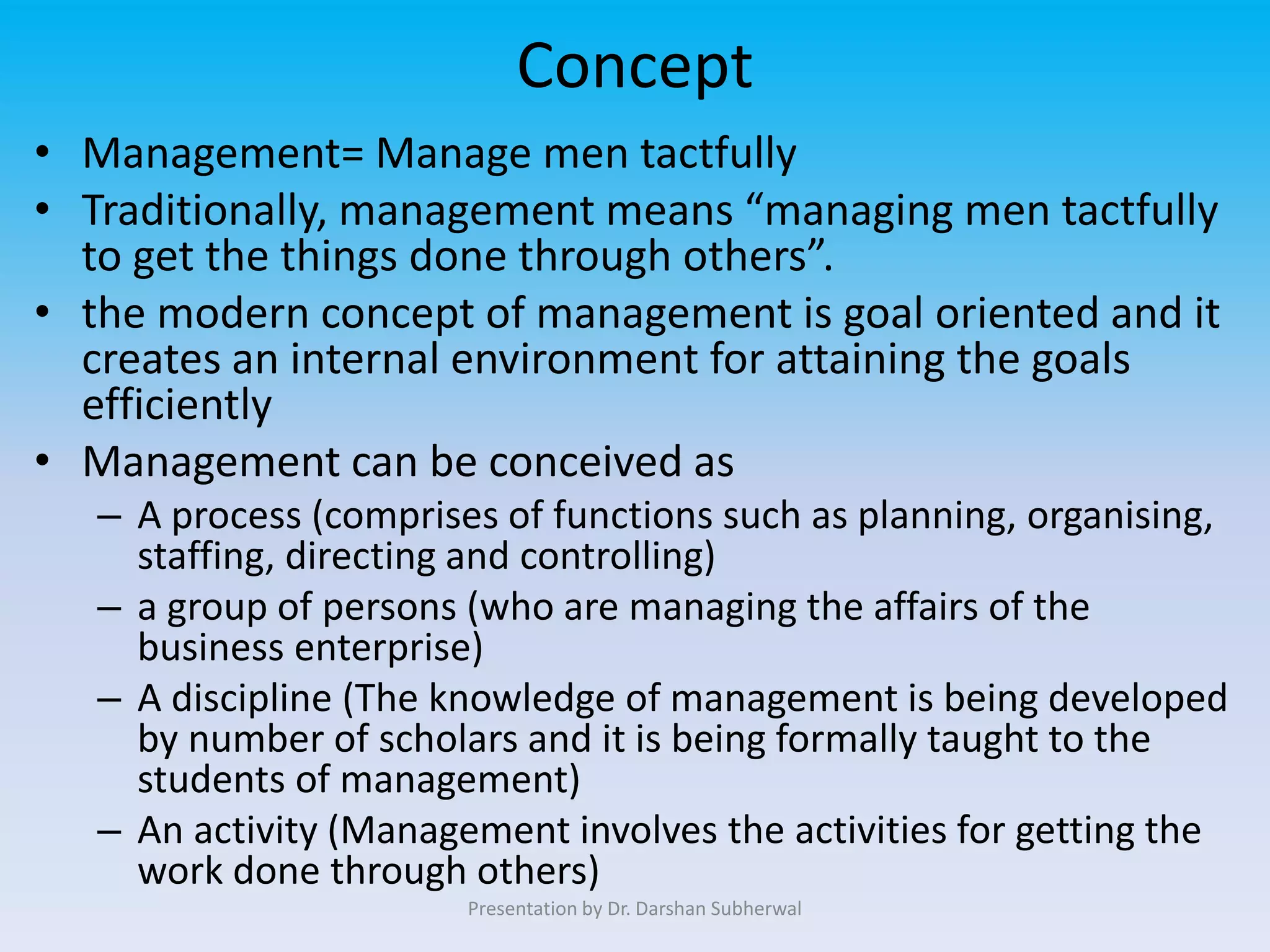Principles and Practices of management | PPTX