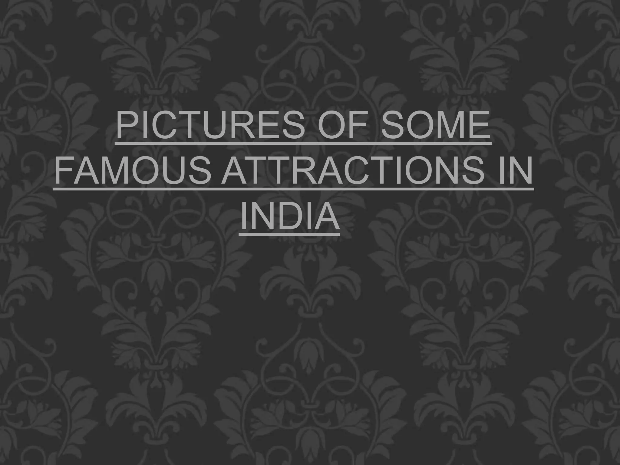 Attraction, Shopping, Entertainment - components of Tourism | PPT