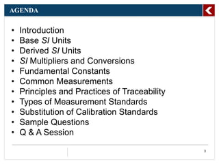 Principles and Practices of Traceability and Calibration | PPT