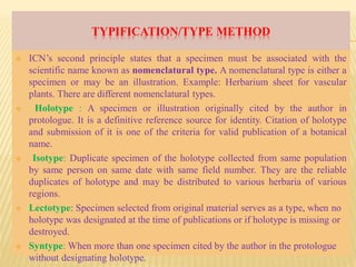 Principles and Rules of ICBN, IBC, The Hisory of ICBN | PDF