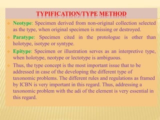 Principles and Rules of ICBN, IBC, The Hisory of ICBN | PDF