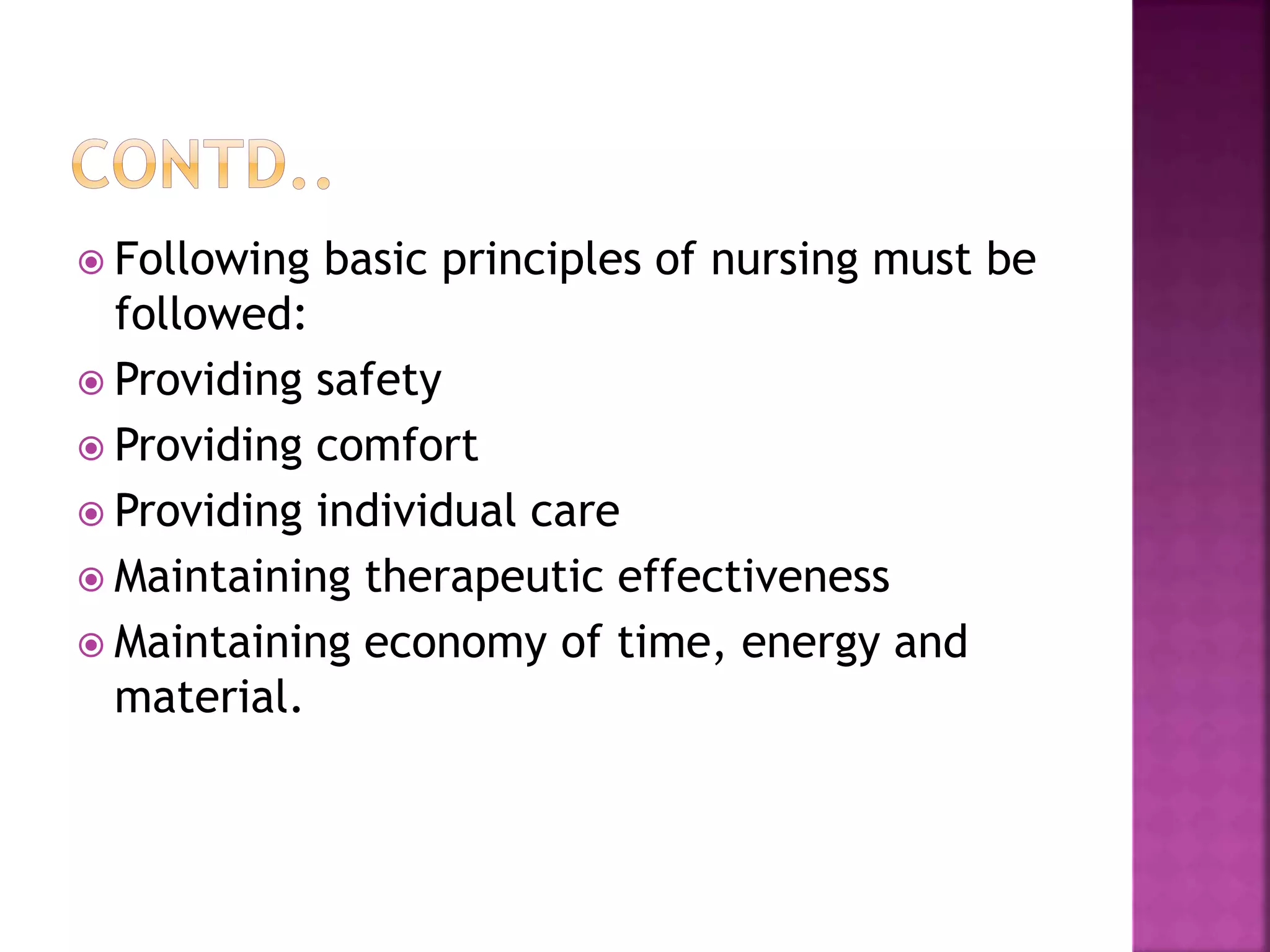 Principles and standards of psychiatric nursing | PPTX