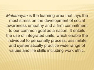 Principles and strategies teaching/learning Makabayan | PPTX