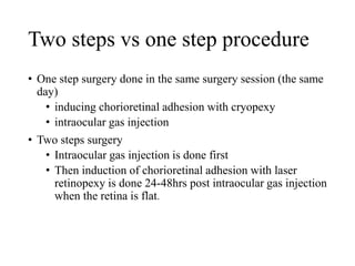 Principles and technique of pneumatic retinopexy (Dr. Avuru C.J).pptx