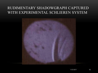 Principles and techniques of schlieren imagingsystems | PPTX