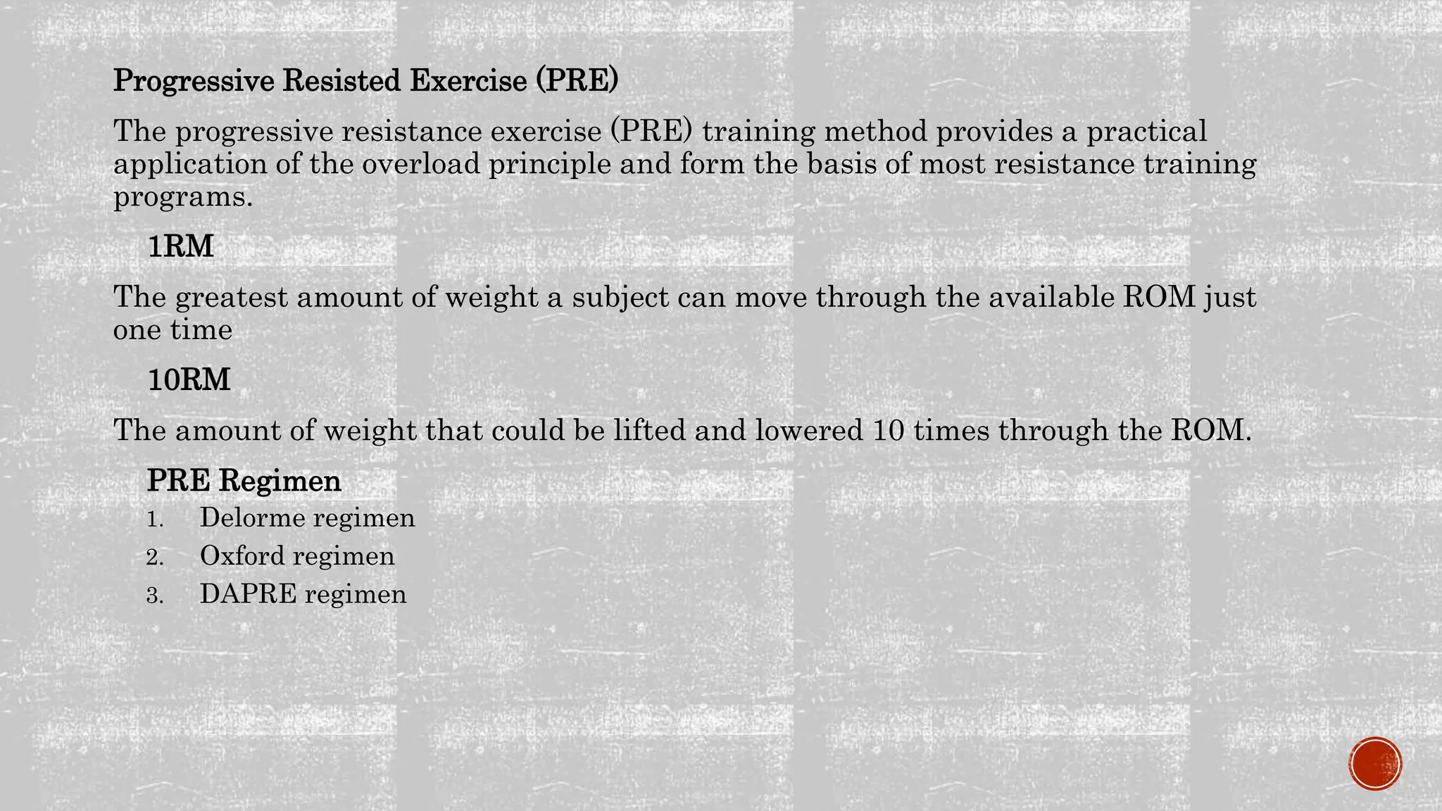 Principles and techniques of strengthening exercise | PPTX