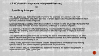 Principles and techniques of strengthening exercise | PPTX