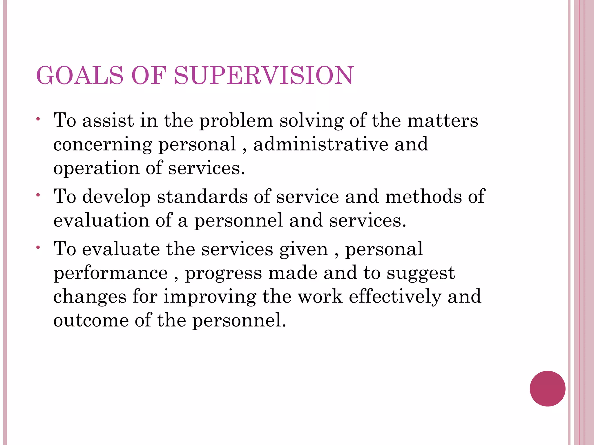 Principles and techniques of supervision | PPT