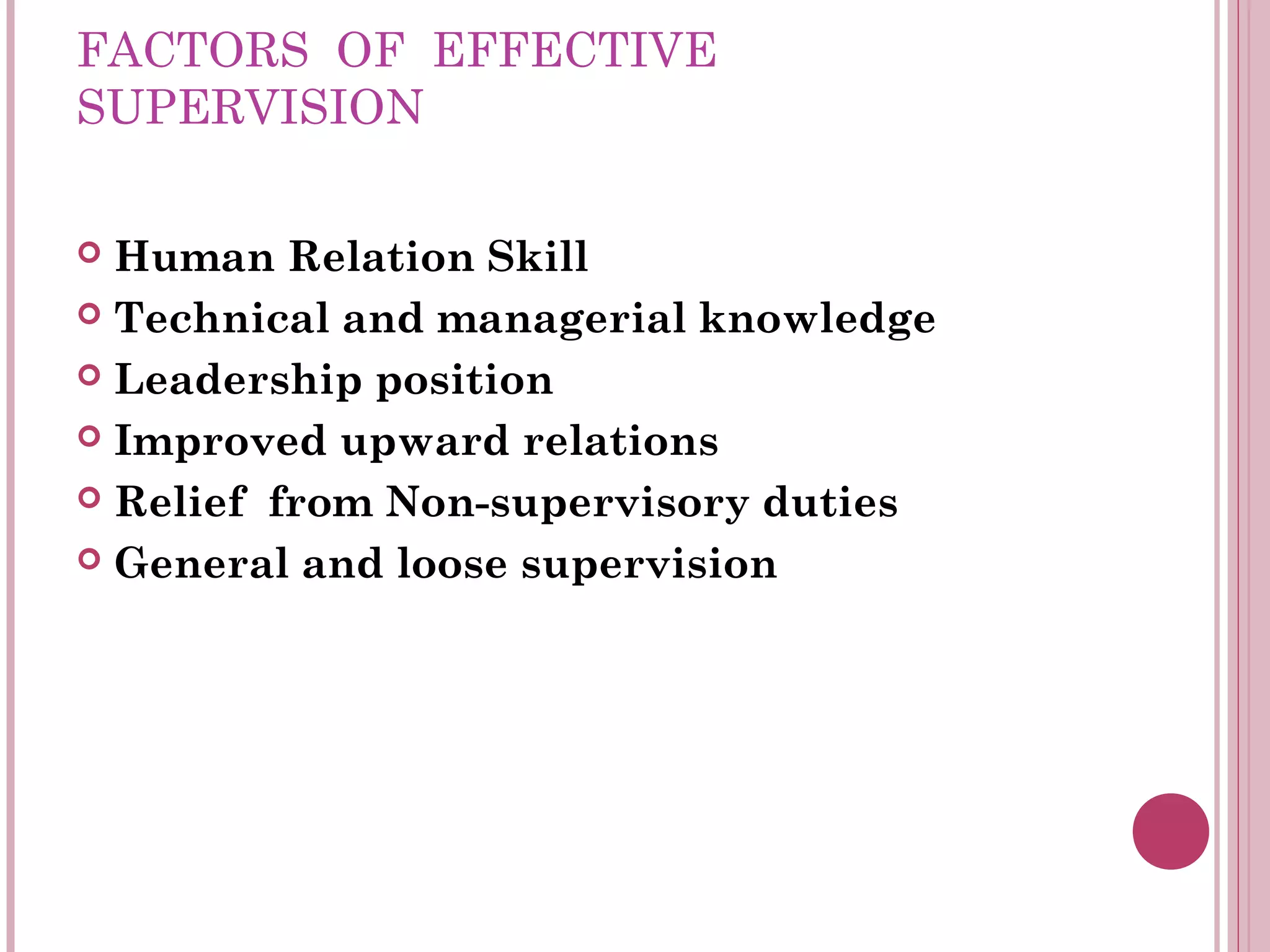 Principles and techniques of supervision | PPT