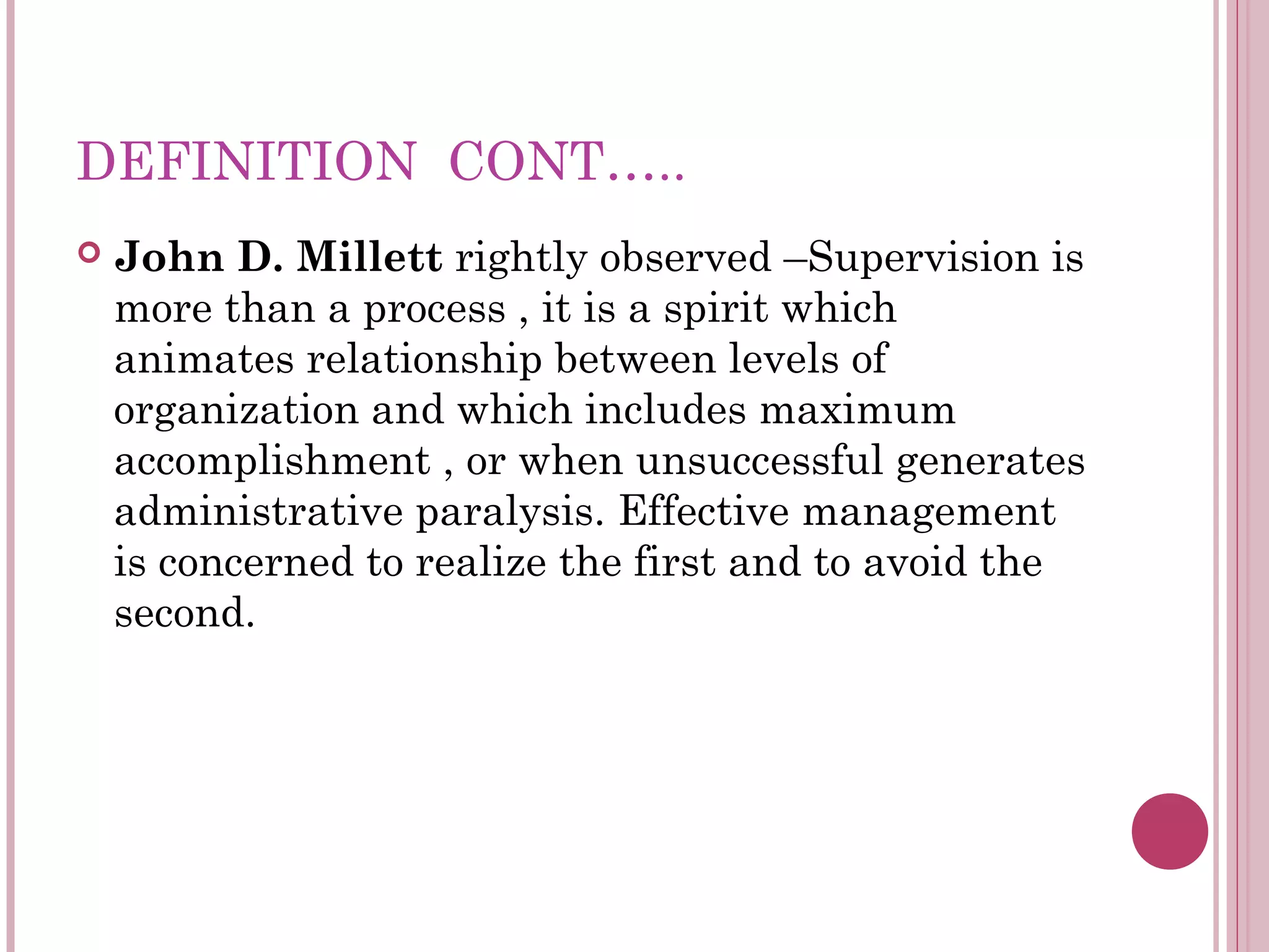 Principles and techniques of supervision | PPT