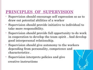 Principles and techniques of supervision | PPT