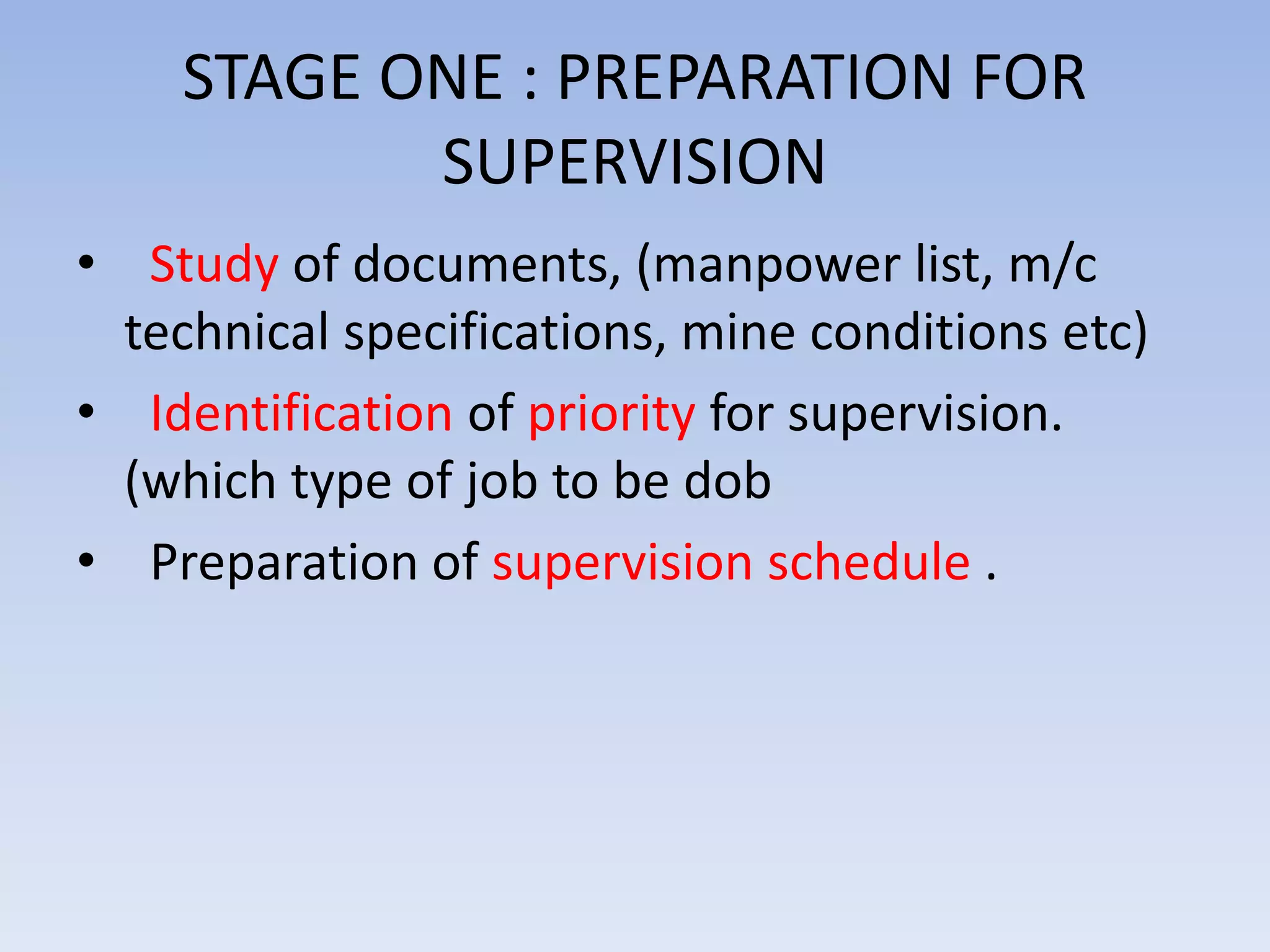 Principles and techniques of supervision by Chandrajeet Sahu | PPTX