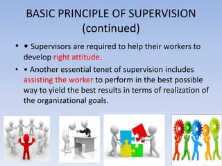Principles and techniques of supervision by Chandrajeet Sahu | PPTX