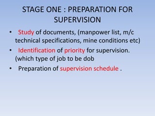 Principles and techniques of supervision by Chandrajeet Sahu | PPTX