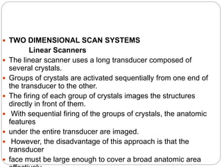 Principles and technology of two dimensional echocardiography (2) | PPTX