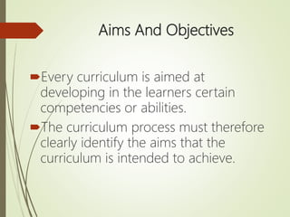 Principles and theories in curriculum development | PPTX