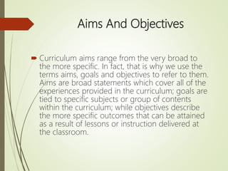 Principles and theories in curriculum development | PPTX