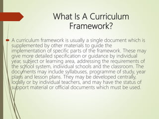 Principles and theories in curriculum development | PPTX